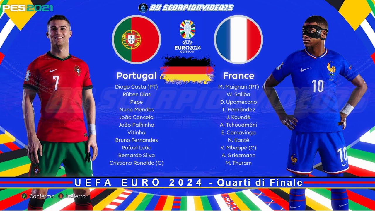 EURO 2024 Portogallo Vs Francia Quarti Di Finale YouTube euro-2024-portogallo-vs-francia-quarti-di-finale-youtube
