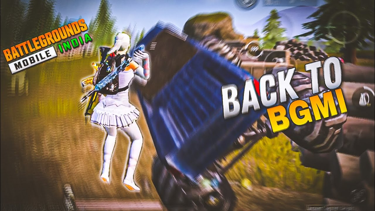 BACK TO BGMI ⚡️|| FIRST EVER EPIC BGMI MONTAGE ️‍🔥 - YouTube