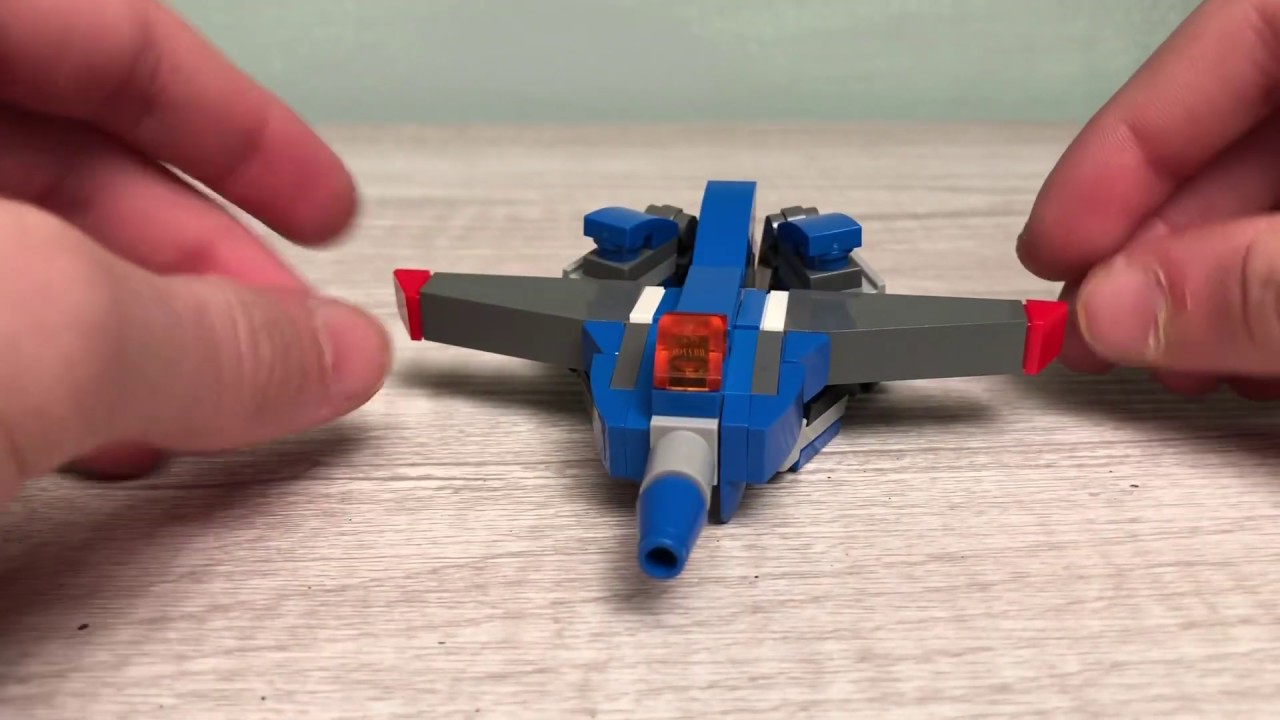 LEGO custom transformers thundercracker - YouTube