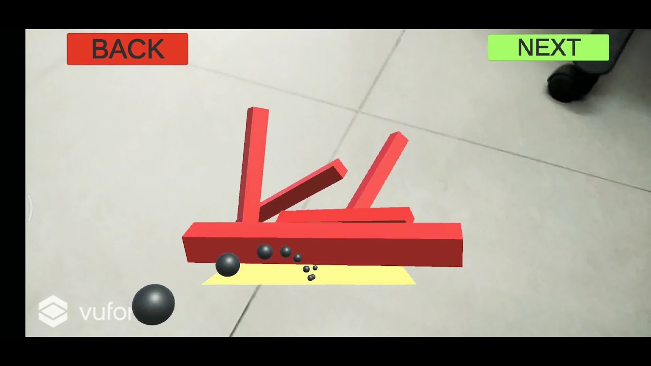 Augmented Reality Shooter Game using Vuforia Sdk Demo - YouTube