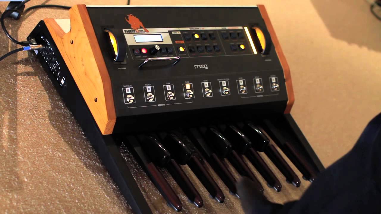 Moog Taurus 3 - YouTube