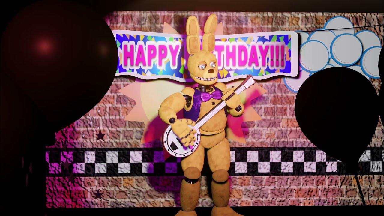 (FNAF/Blender)First attempt at realistic animatronic movement - YouTube