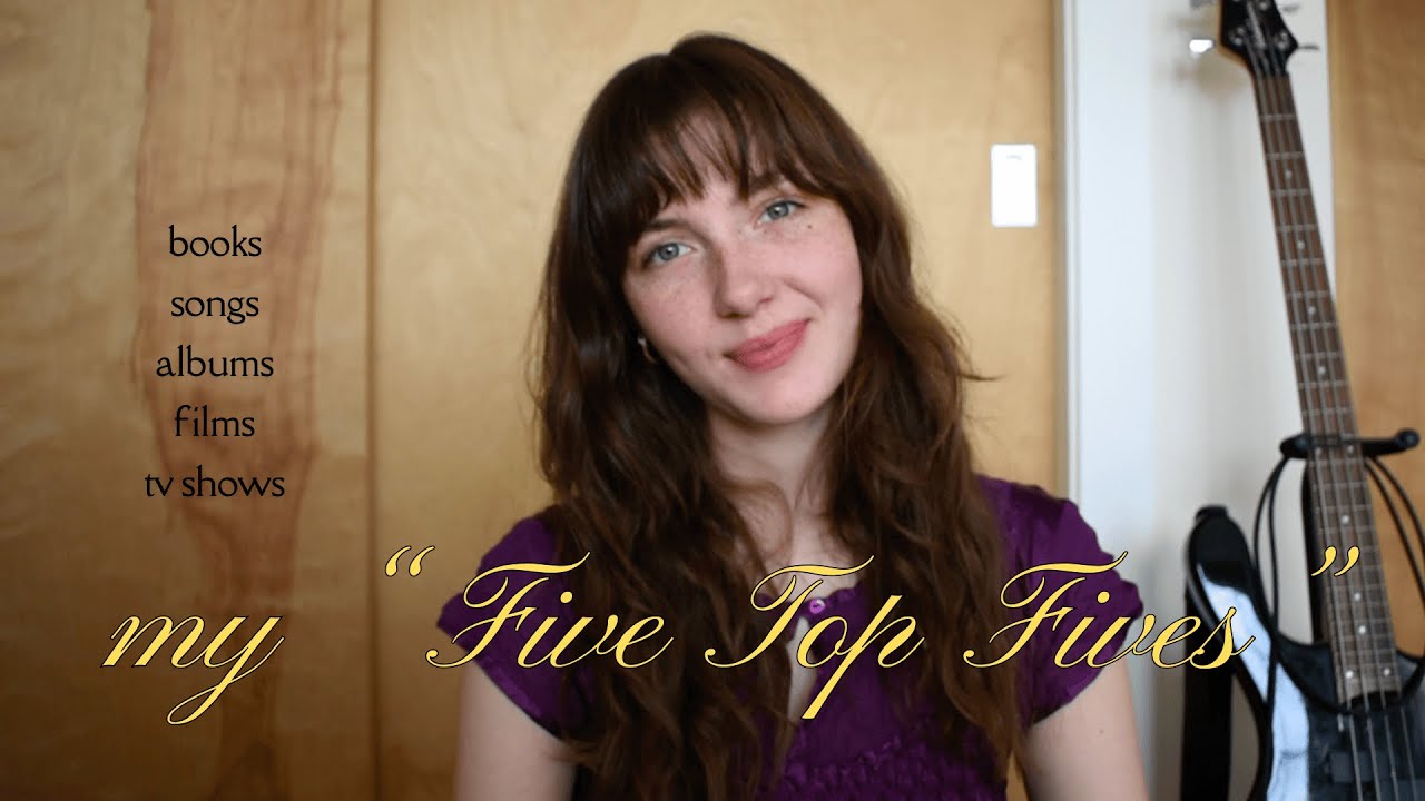 Five Top Fives 🌟 (my 5 favorite books, songs, albums, tv shows, and ...