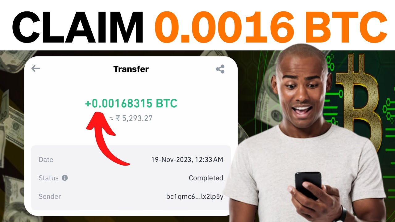 Claim Free 0.0016 BTC For Free 😳 | BTC earning site | BTC Mining Site ...