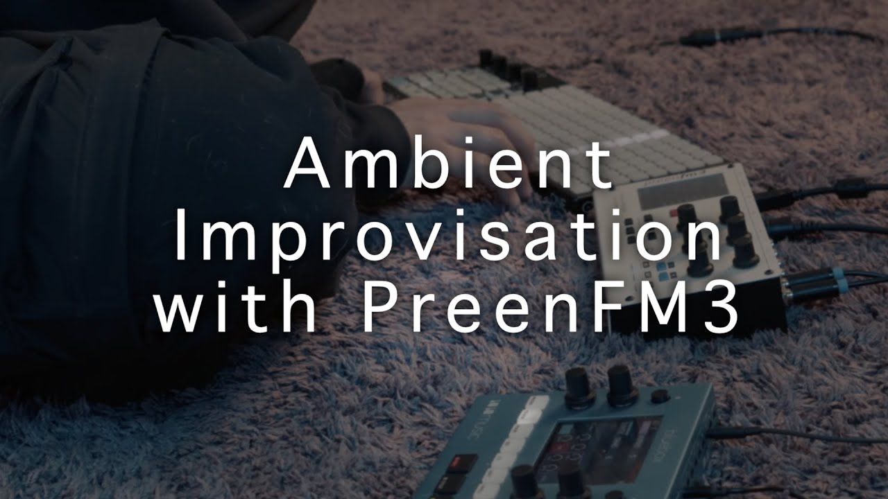 Ambient Improvisation 1 - 432Hz with PreenFM3 - YouTube