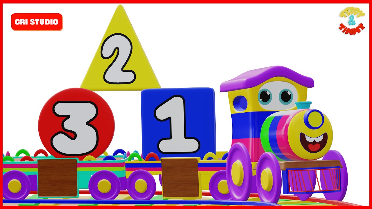 123 go | Shapes for Kids | Numbers | Toddler Learning Video | 1234 ...
