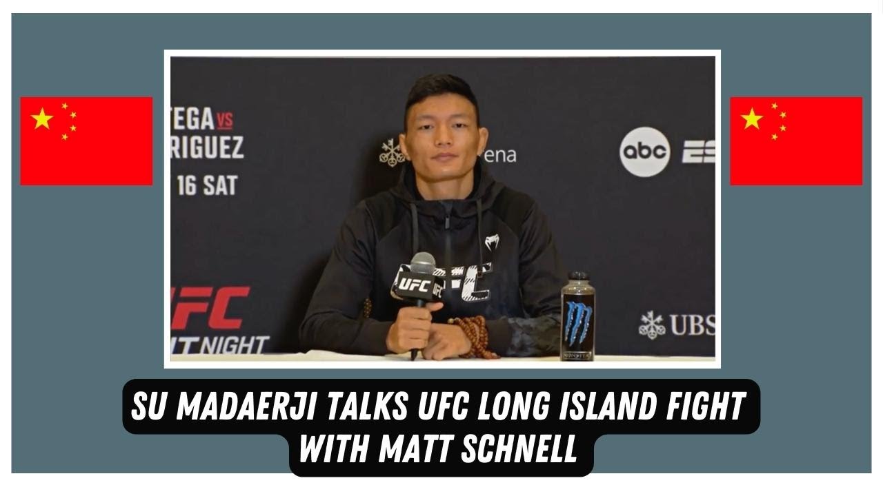China's Su Mudaerji Talks Matt Schnell Match-Up At UFC Long Island ...