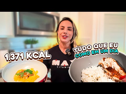 TUDO QUE EU COMO EM UM DIA | DIETA PARA SECAR | PREP PARA O OLYMPIA | ISA PEREIRA