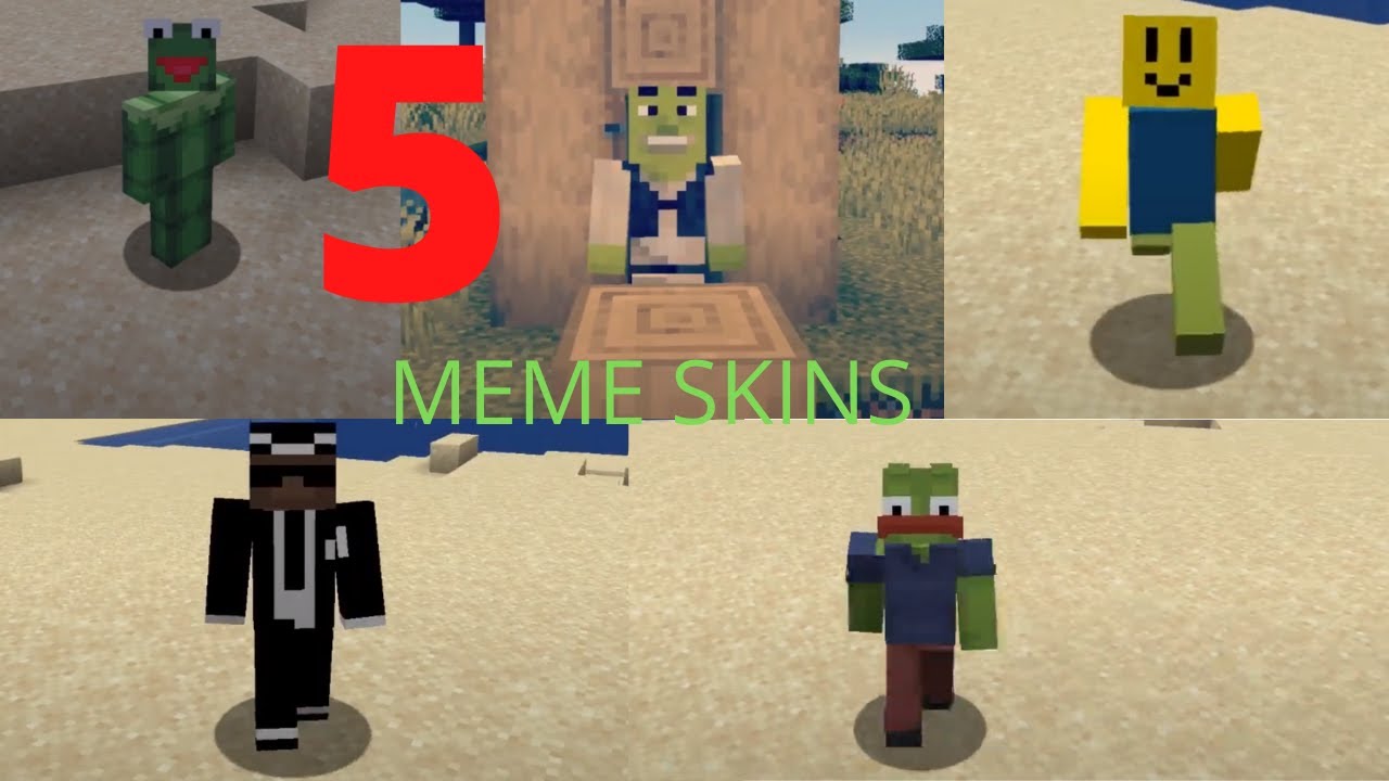 Best minecraft meme skins - nzwines