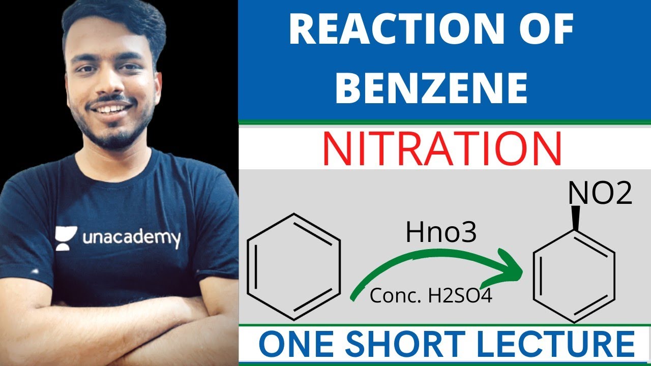 reaction of benzene || nitration || nitration of benzene | nitration of ...