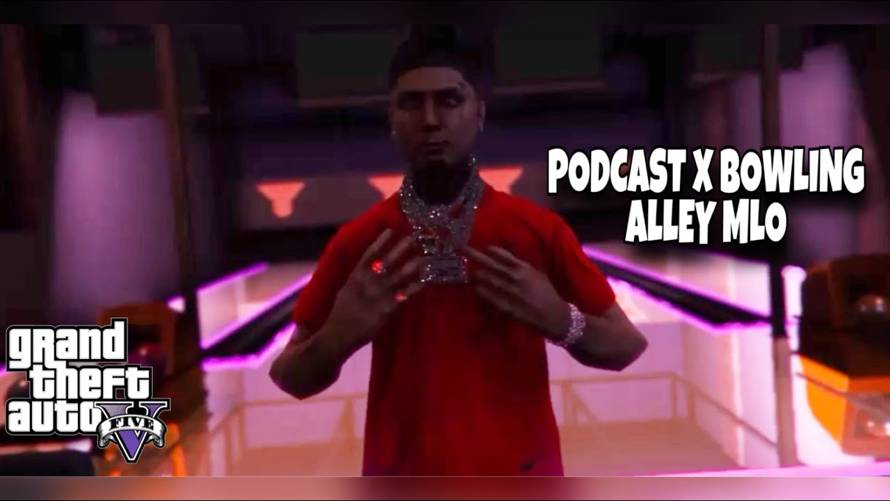 Podcast & Sunset Bowling Alley MLO In GTA 5 RP (FiveM) | Custom Iced ...