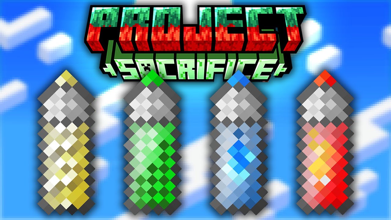 Minecraft Project Sacrifice | RITUALS & ENTERING THE HIDDEN REALM! #6 ...