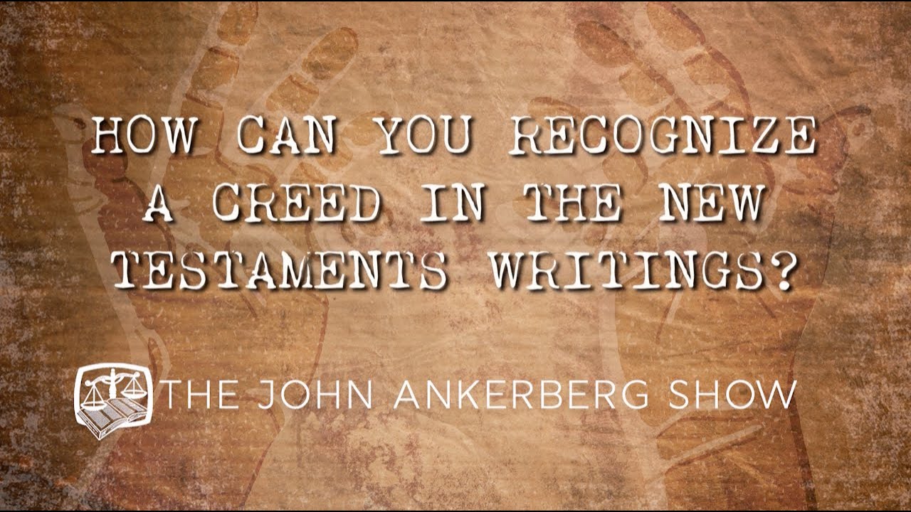 How can you recognize a creed in the New Testament writings? - YouTube