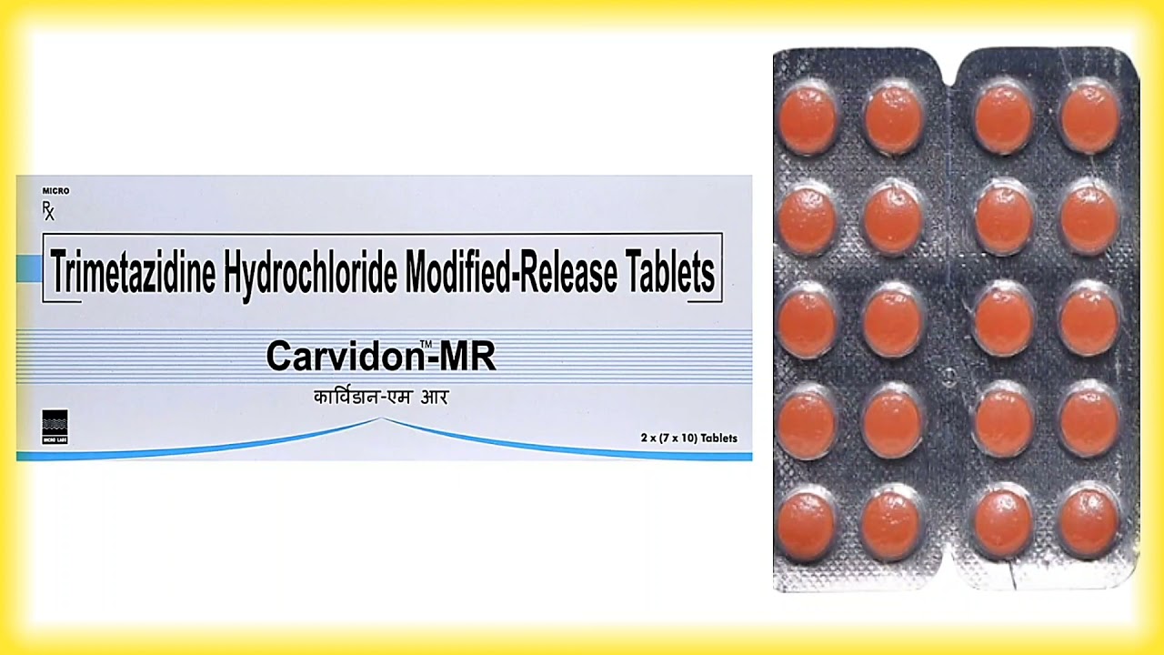 Carvidon Mr Tablet Benifit + All Details - Trimetazidine Hydrochloride ...