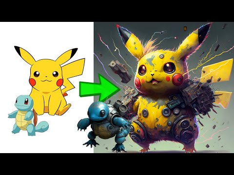 POKEMON cyborg transformation | Digimon Robots - YouTube