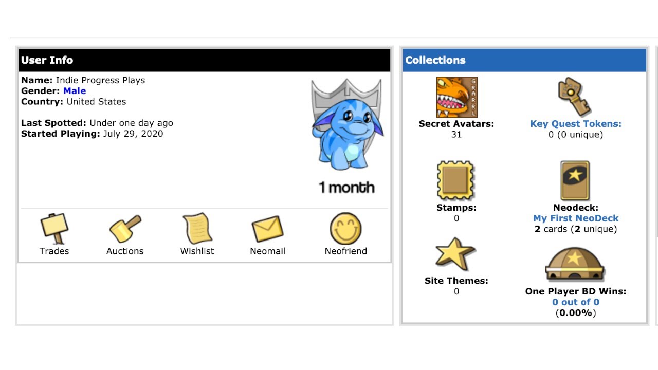 Neopet Avatars Only 343 More to Go! - YouTube