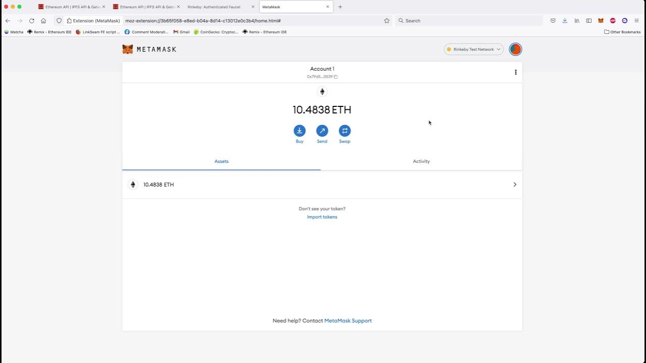 How to set Metamask & get fake ETH for Rinkeby Ethereum test network ...