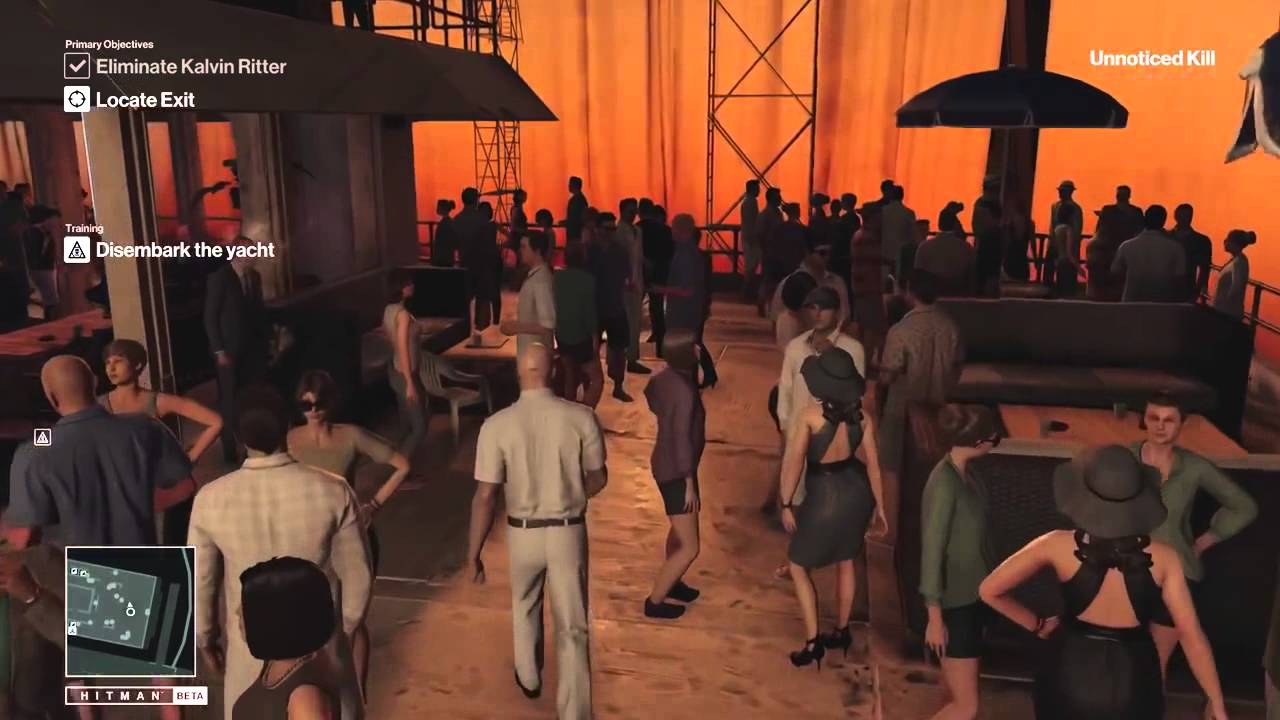 Hitman PS4 Beta Gameplay - YouTube