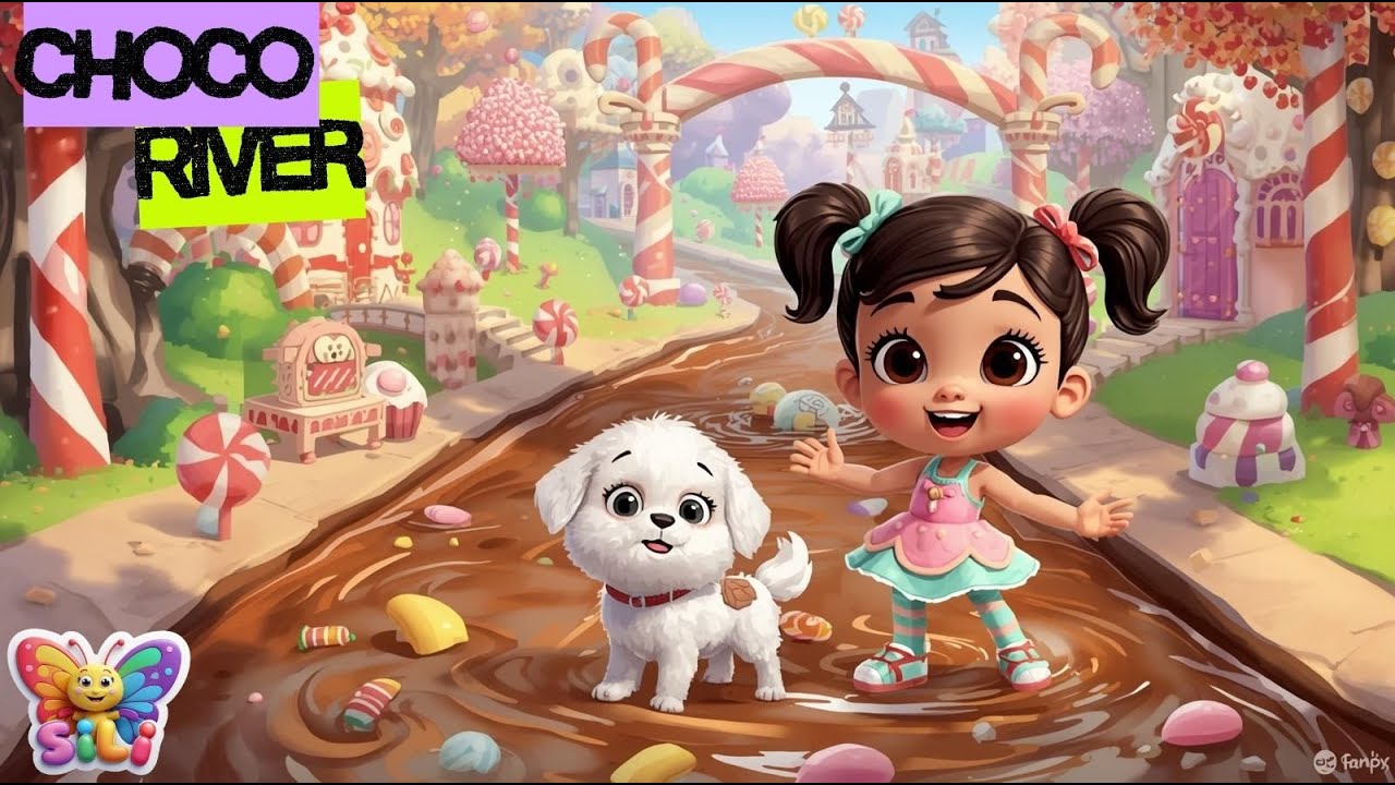 Chocolate River Adventure: Sili & Bubble's Sweet Escape - YouTube