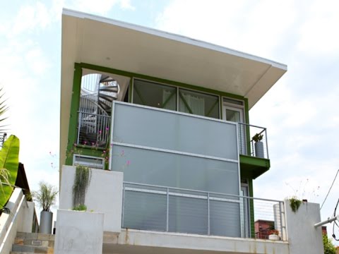 Airy Green On Main is a Live-Work Space Built With 14 Upcycled Shipping ...