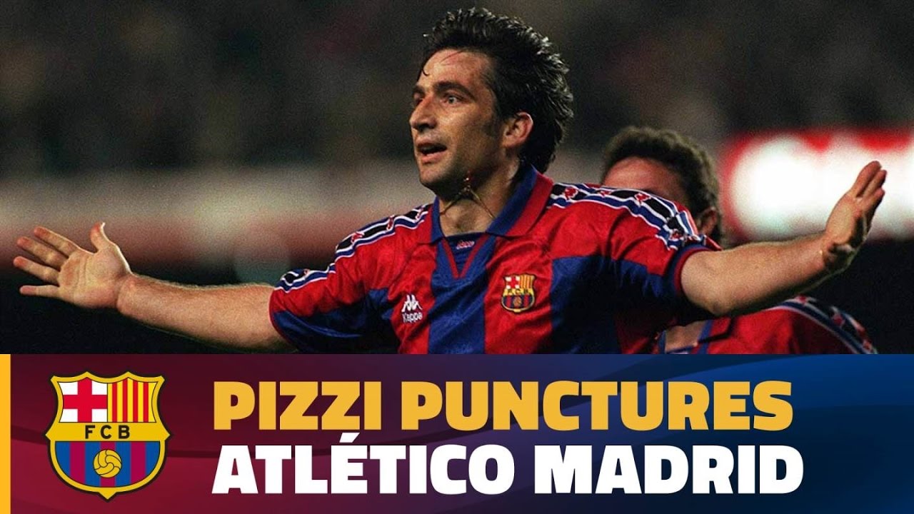 FC Barcelona – At. Madrid, 12 March 1997: Pizzi’s goal culminates a ...
