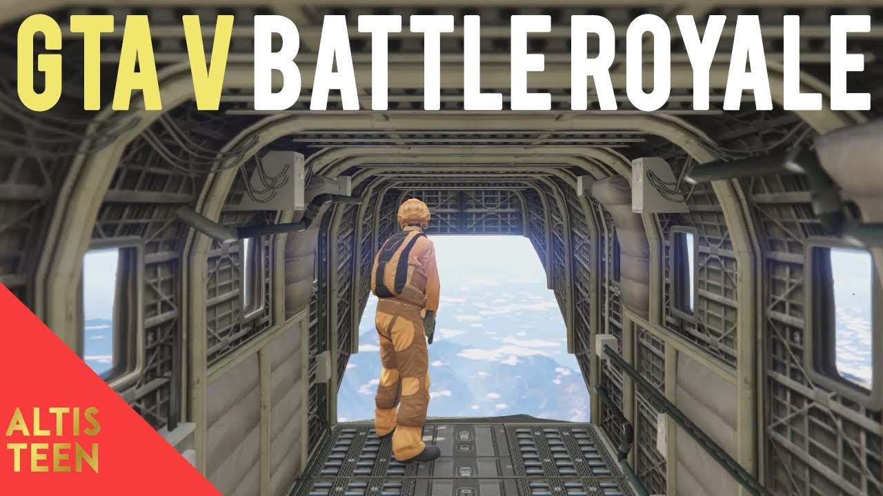 GTA V BATTLE ROYALE - GUERRE MOTORISÉE - YouTube