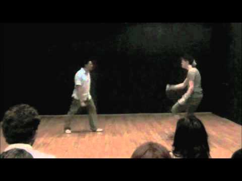 Fight inspired by Ong Bak for Combat class, Edilio Flores and Ben Rezendes