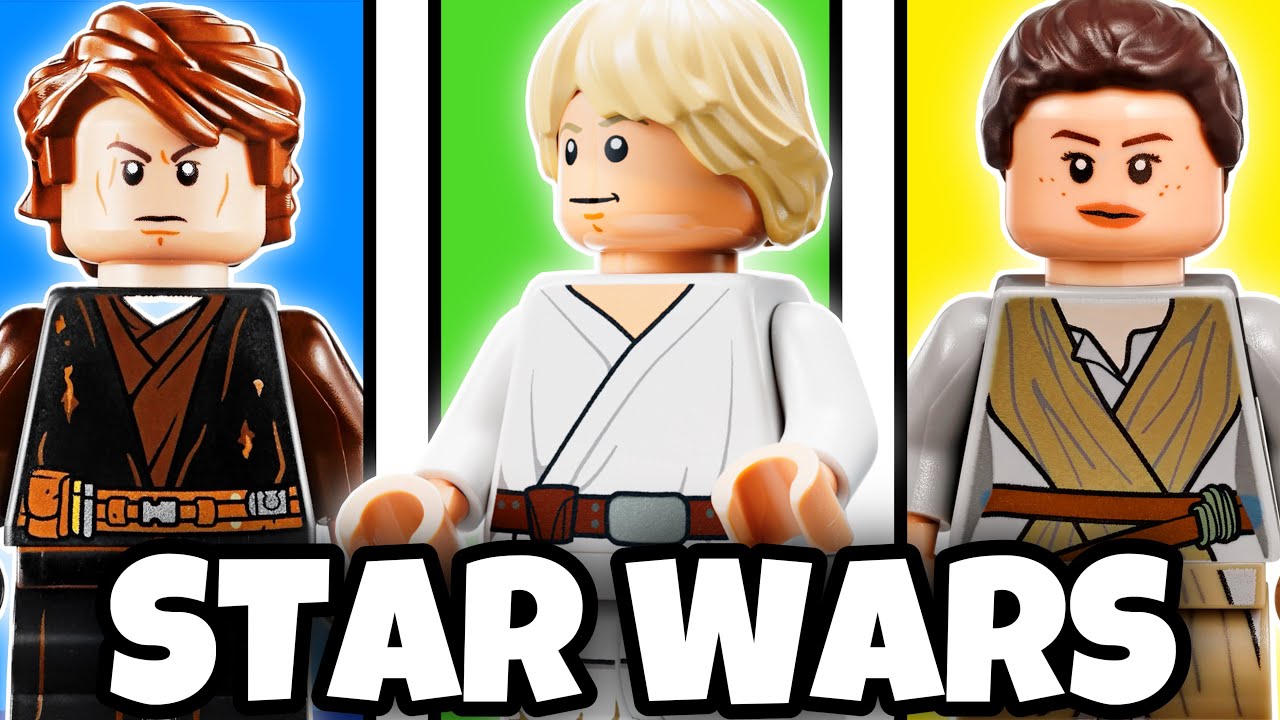 I Built ICONIC Scenes from Each Star Wars Trilogy in LEGO! - YouTube
