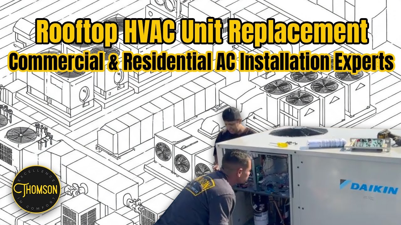 Rooftop HVAC Unit Replacement | Commercial & Residential AC ...