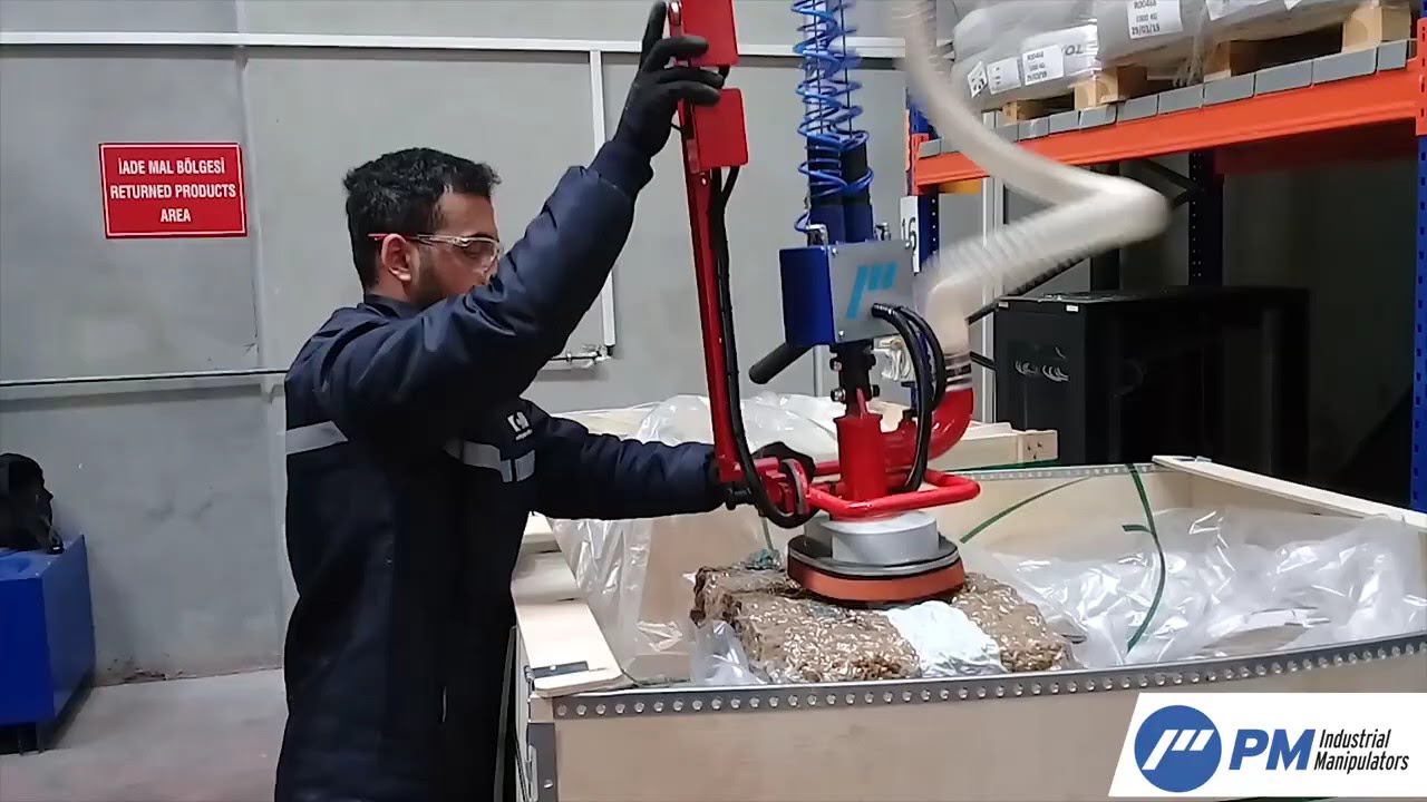 Rubber Handling With Vacuum - Plastic-Packaging - YouTube