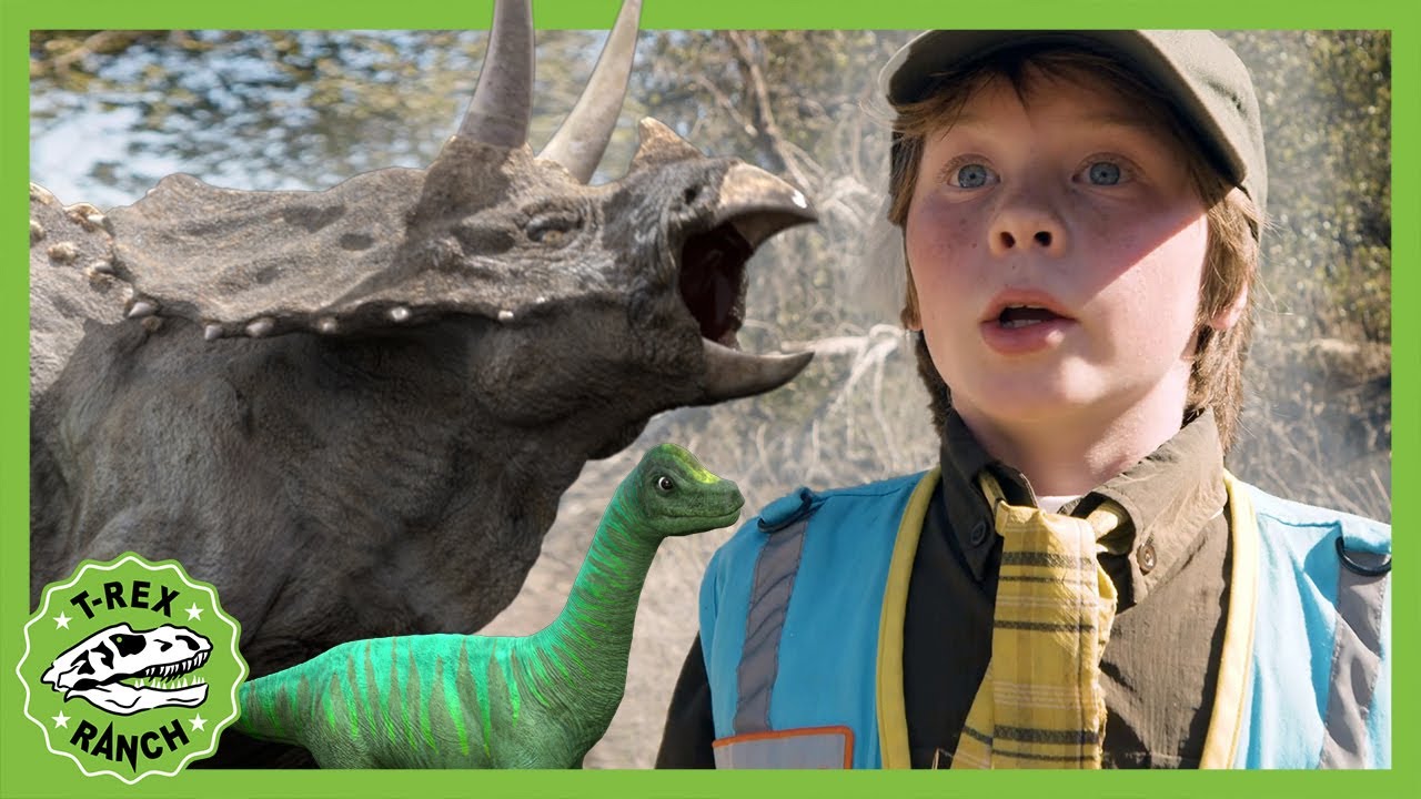 NEW! Dino Master's Super Secret Mission! T-Rex Ranch Dinosaur Videos ...