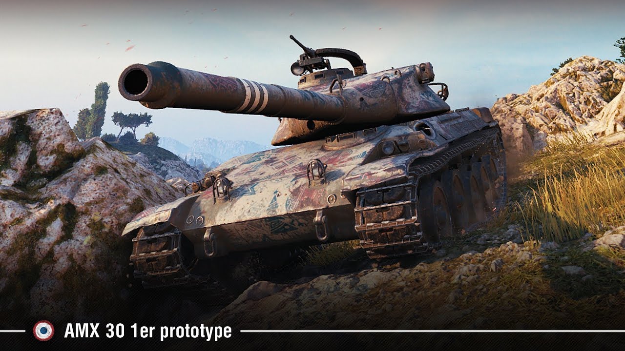 AMX 30 1er prototype | В топе может - YouTube