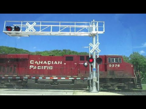 CP 9376 East CPKC M260 Filmed At Flower Valley Road (5-25-2024) - YouTube