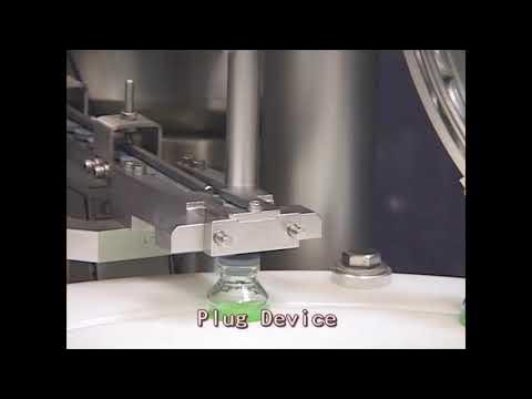 Automatic Filling Plugging Capping Machine AFC 60V - YouTube