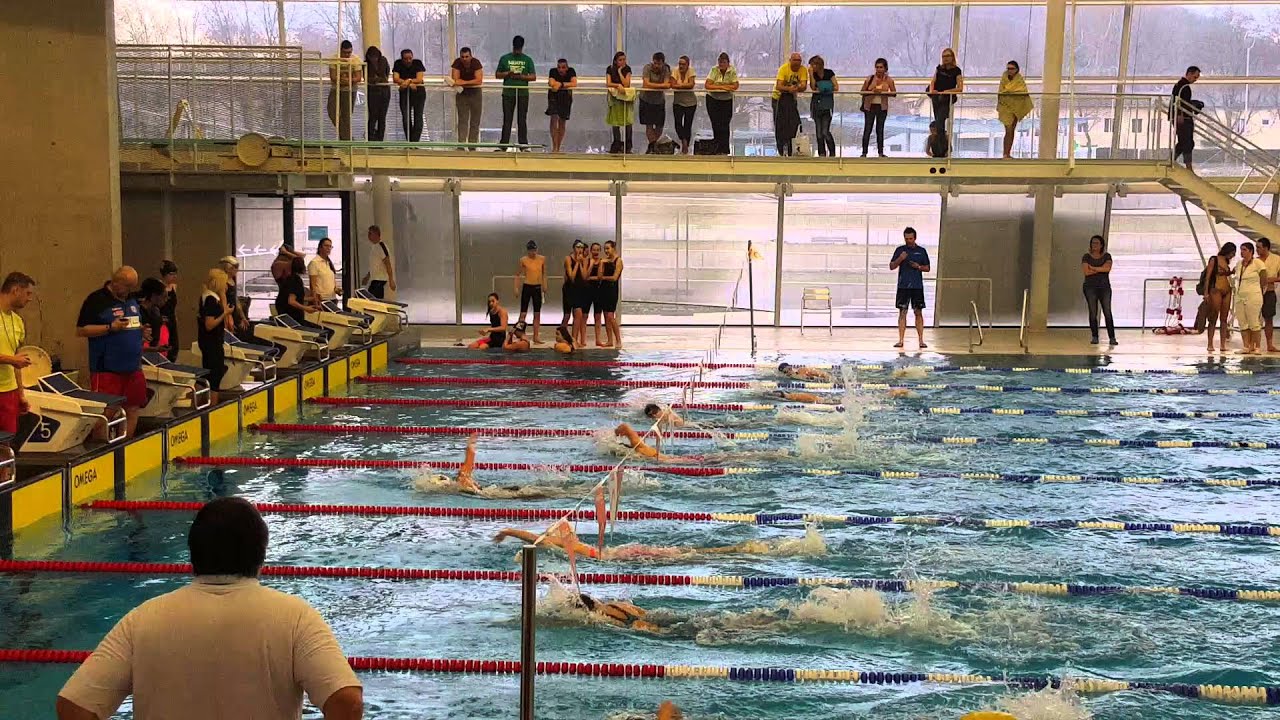 Schwimmen Auster Graz 100 m Freistil LM 2016 - YouTube
