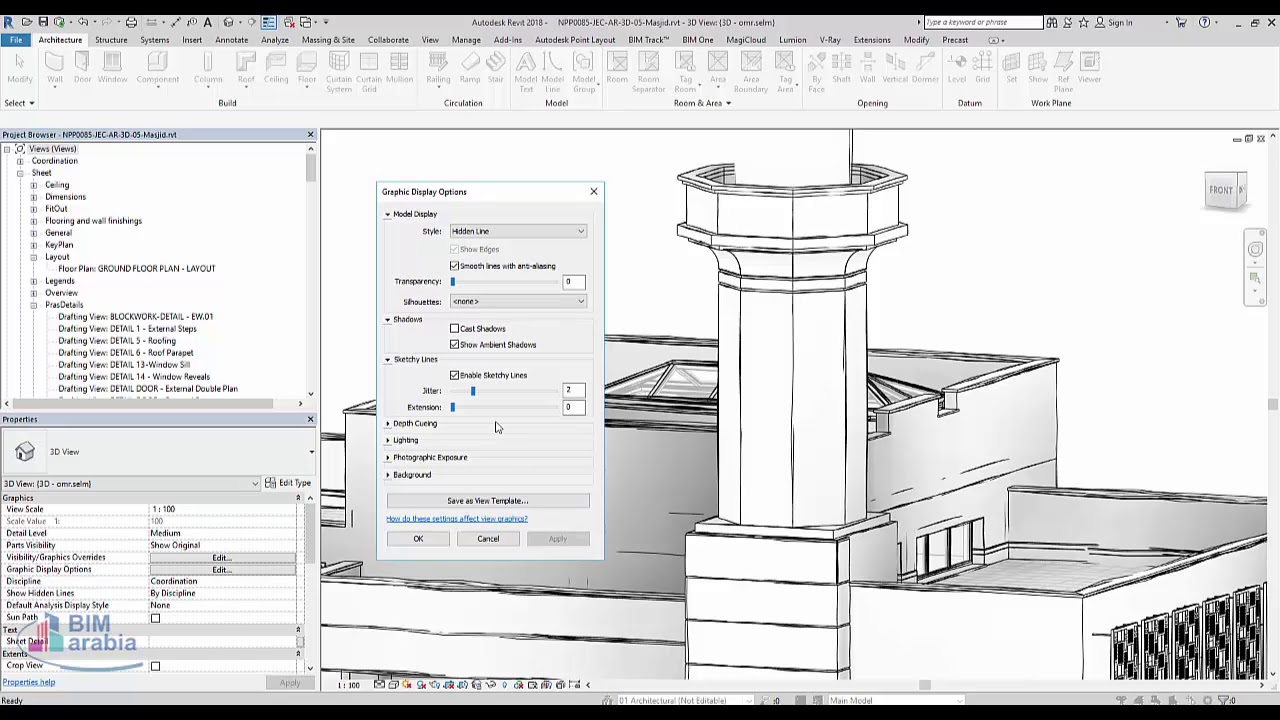 Generating Sketchy Lines In Revit Views YouTube generating-sketchy-lines-in-revit-views-youtube