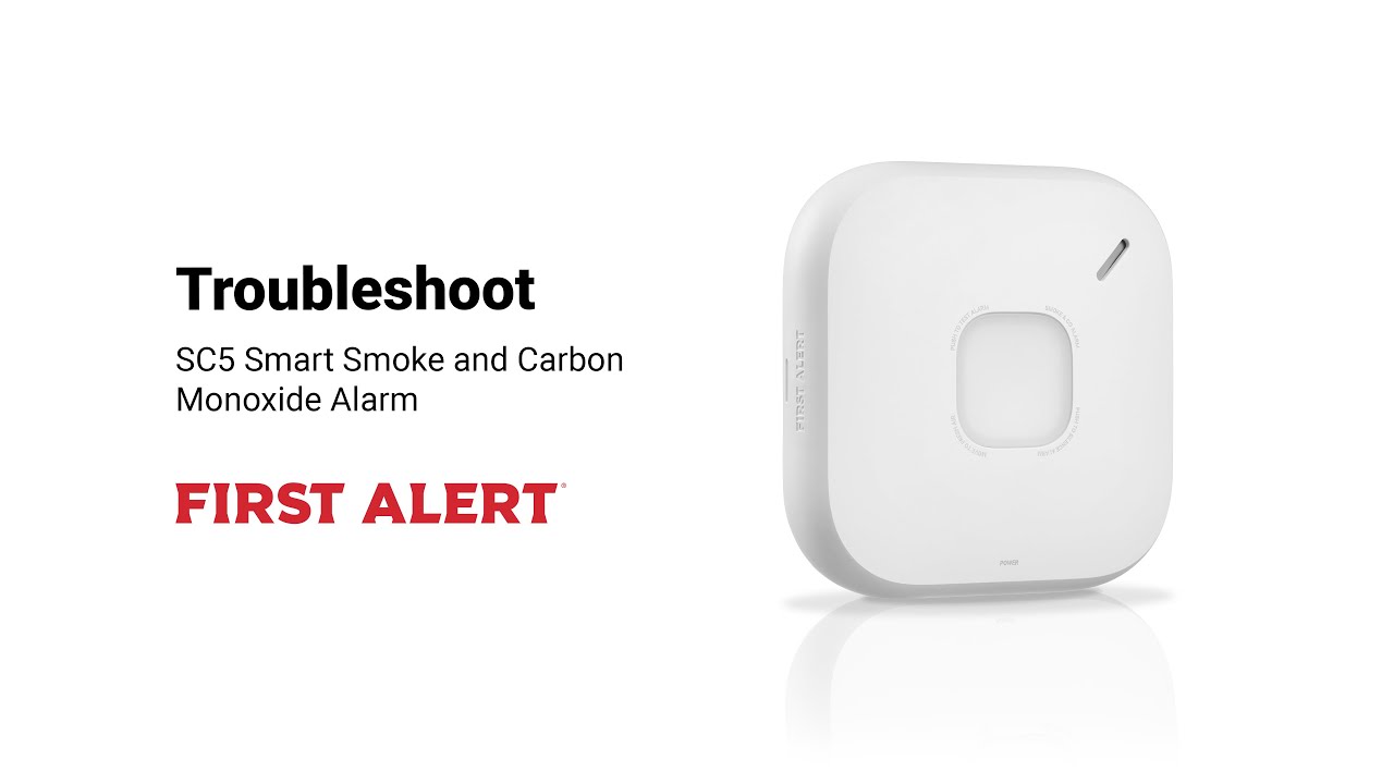 Troubleshoot the SC5 Smart Smoke and Carbon Monoxide Alarm - YouTube