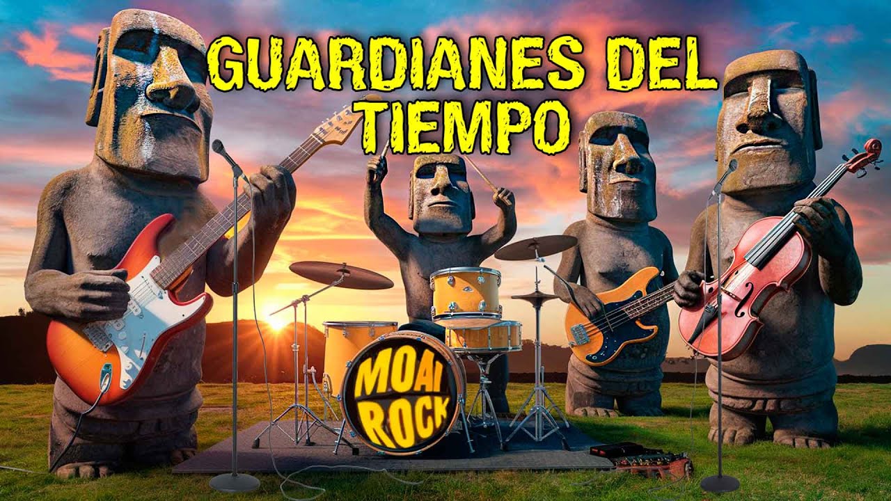 GUARDIANES DEL TIEMPO (MOÁI ROCK) - YouTube