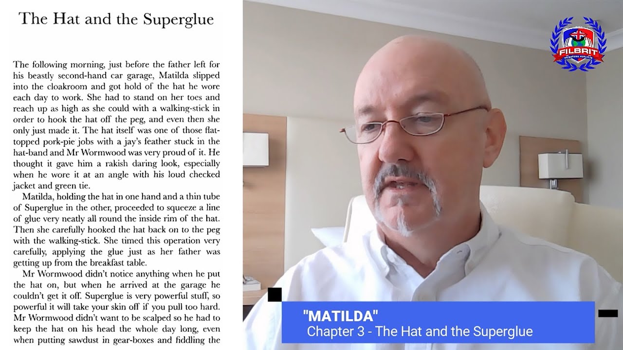 "Matilda" (Chapter 3) by Roald Dahl - read by Dr. Mark Evans, Chairman ...