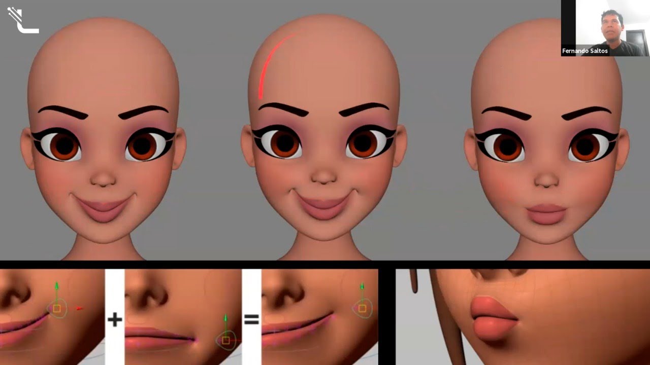 😉 Introducción RIG FACIAL para animación. - YouTube