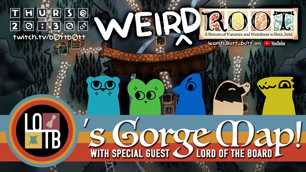 Weird Root S1E1: Playing on the Gorge map f/ Lord of the Board - YouTube