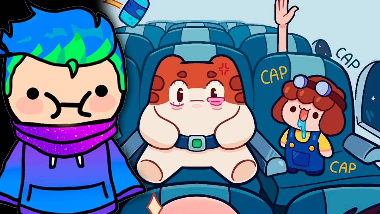 Me Robaron en un AVION | Carlos Infinito REACCIONA a Capitan Gato - YouTube