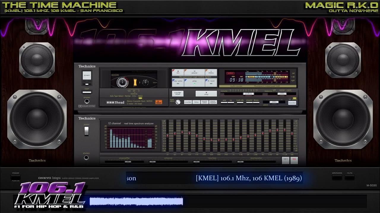[KMEL] 106.1 Mhz, 106 KMEL (1989) Mix Masters Show with Michael ...