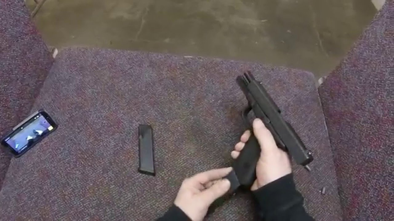 GoPro Session "hat cam" shooting Glock 17 - YouTube