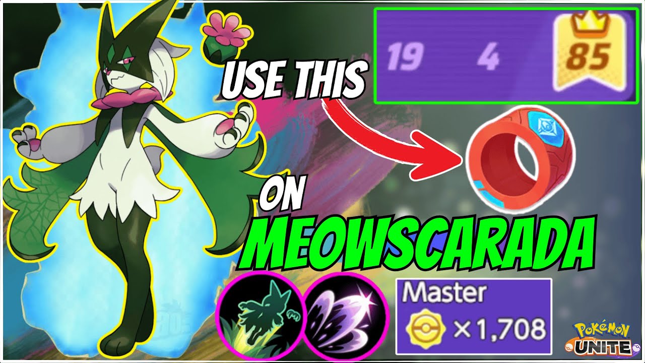 Meowscarada LOVES this item | Pokemon Unite - YouTube