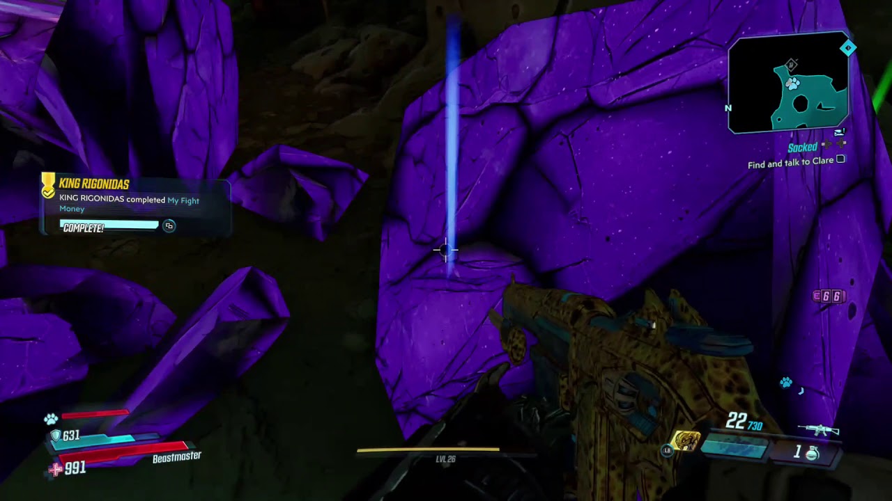 Borderlands 3 - Walkthrough Sacked Side Quest - YouTube
