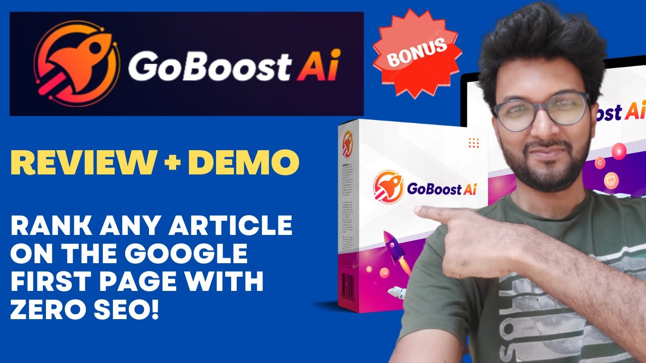 GoBoost AI Review + Demo – Rank Any article On The Google First Page With Zero SEO! - YouTube