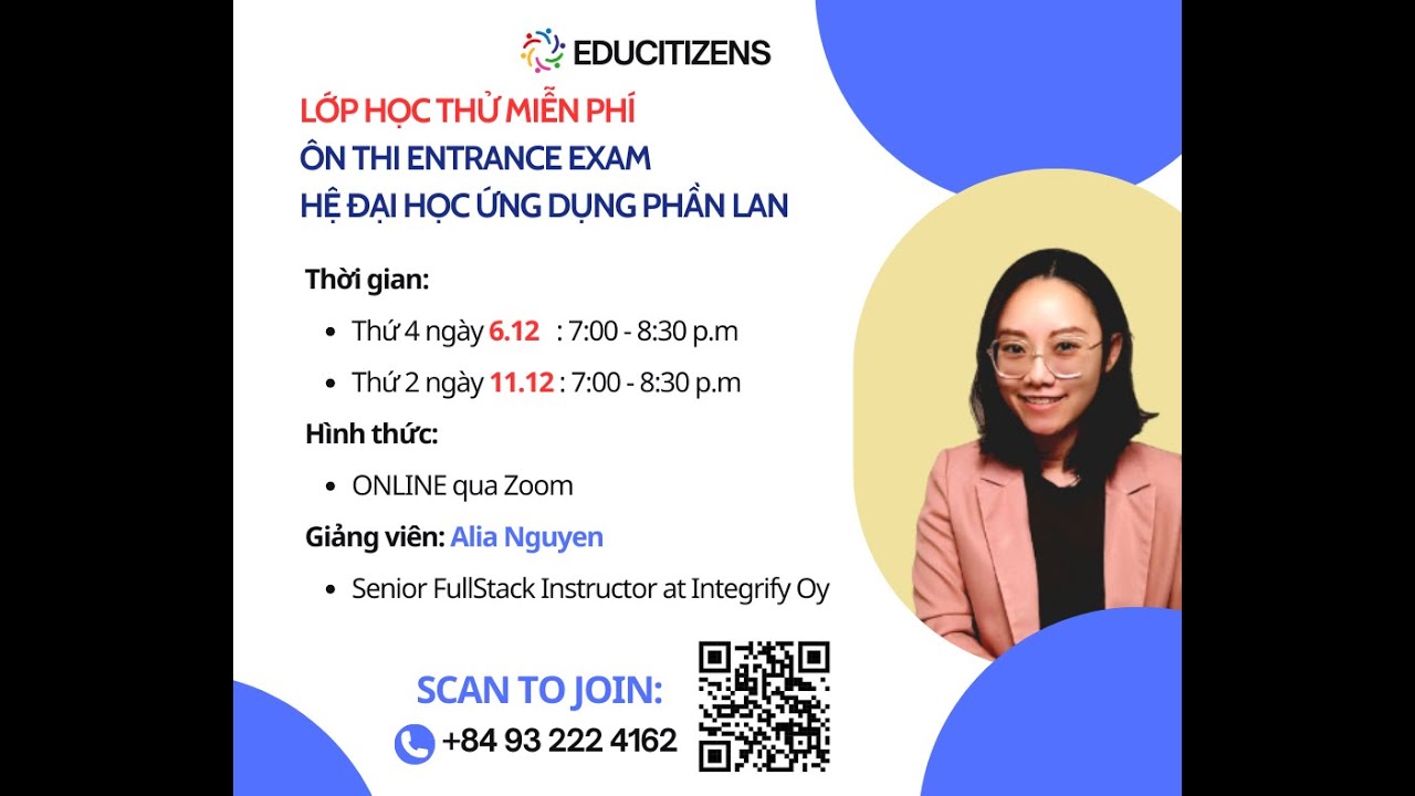 EDUCITIZENS - UAS TRAINING WORKSHOP WITH ALIA NGUYEN - 06.12.2023 - YouTube