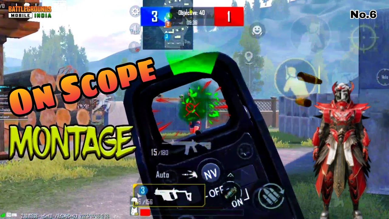 🔥On Scope Shot 😱On BGMI Montage Gameplay with tdm match - YouTube