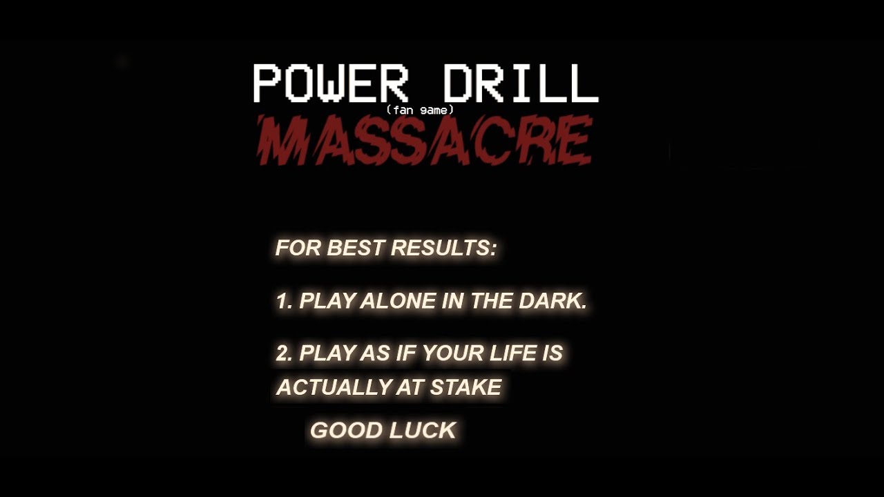 Power Drill Massacre (ROBLOX EDITION) Short play (preview) - YouTube